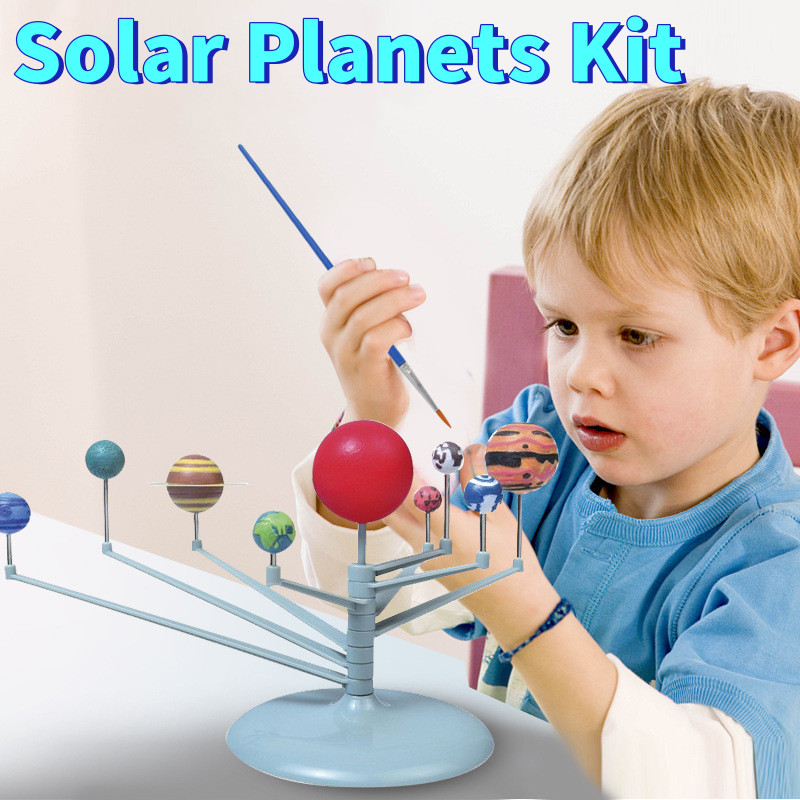 Solar System Planets Model Kids Toys Painting Astronomy Science Project ...