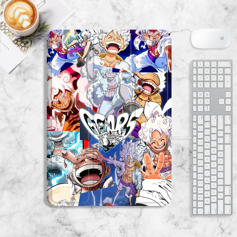 One Piece Luffy Gear 5 case iPad pro12.9 pro13 pro11 2022 2024 case ...