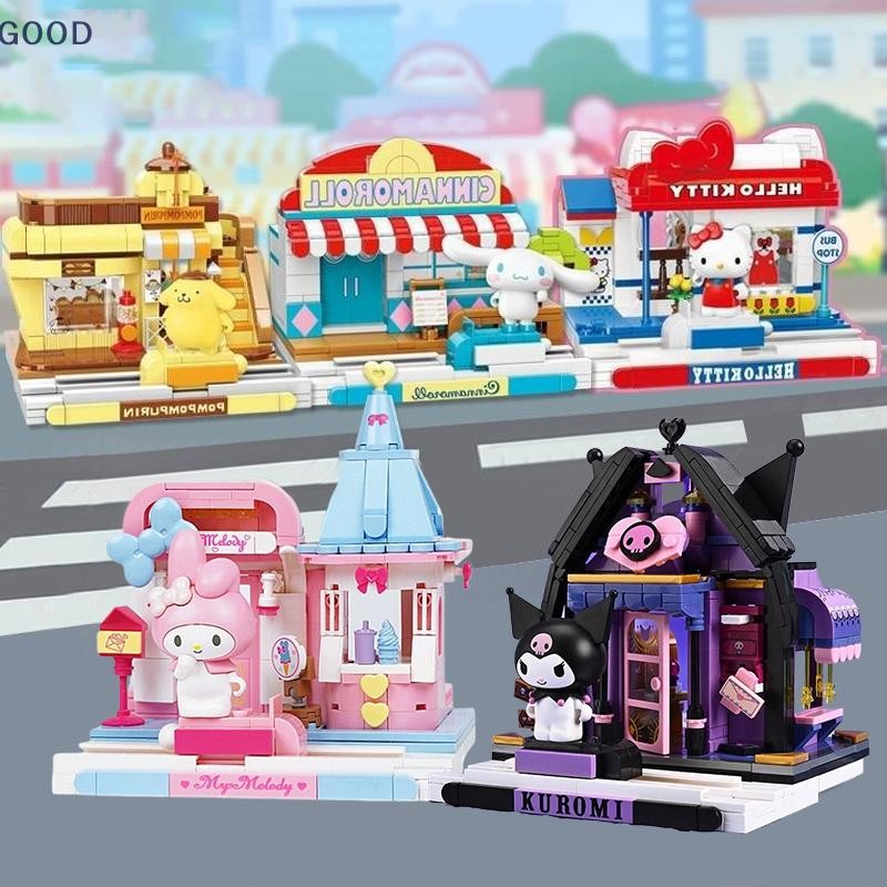 [GOOD] Sanrio Assembled Toy Building Blocks Hello Kitty Kuromi ...