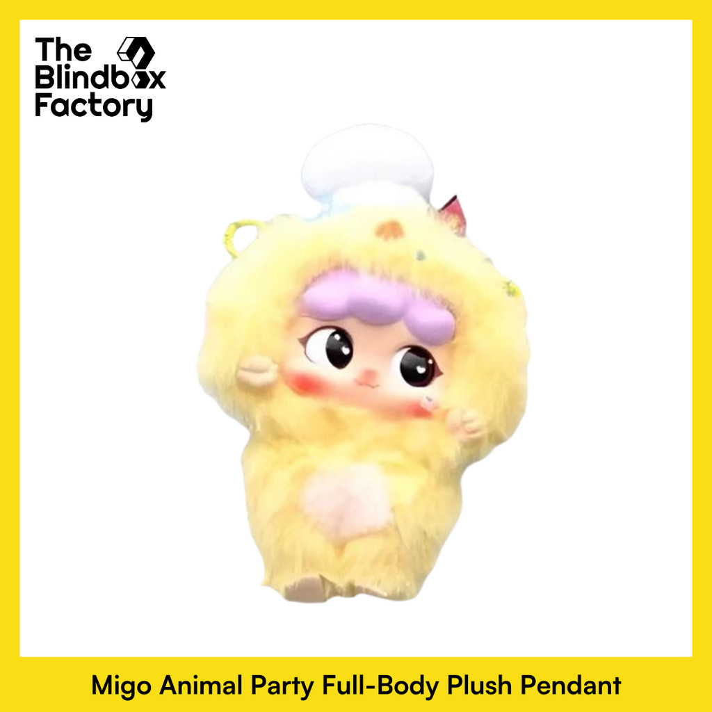 MIGO Animal Party Full-Body l Vinyl Plush Pendant | Shopee Philippines