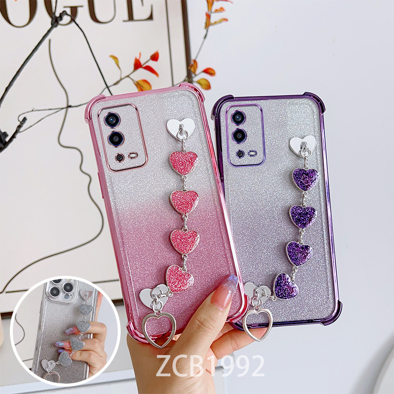 Case OPPO A55 4G Phone Case Love Bracelet New Casing | Shopee Philippines