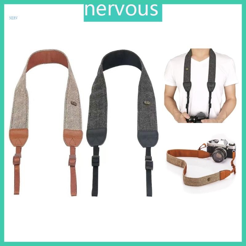 NERV Portable Camera Strap Camera Shoulder Neck Vintage Strap Belt ...