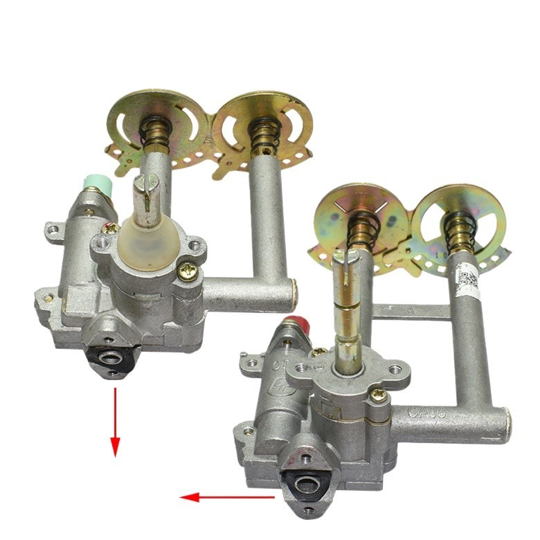 Embedded gas stove switch assembly natural gas stove head valve body ...