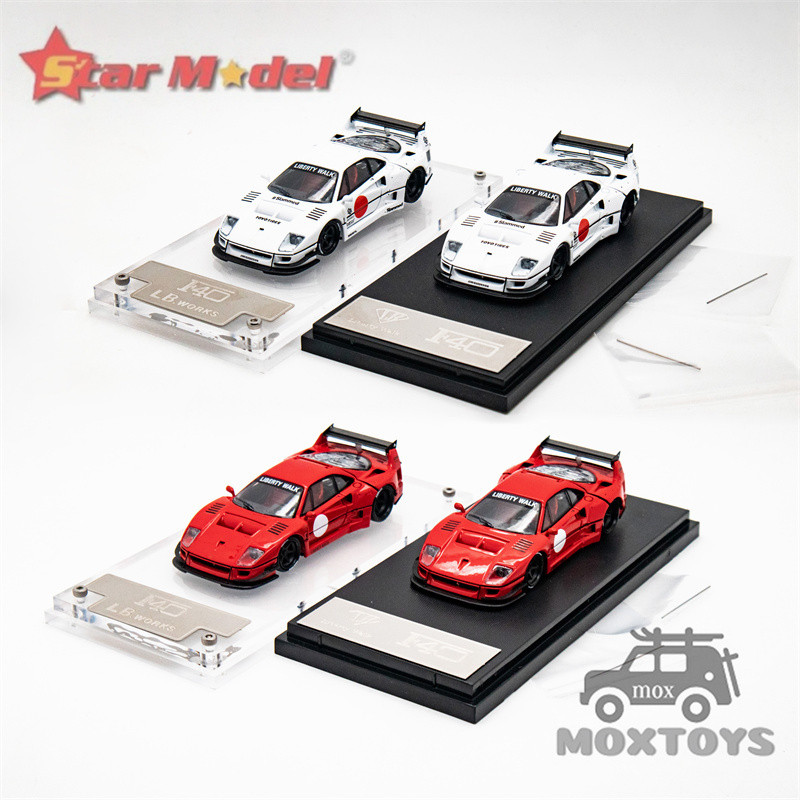 Star Model 1:64 LB-Works F40 Red/white Limited499 Diecast Model Car | Shopee Philippines
