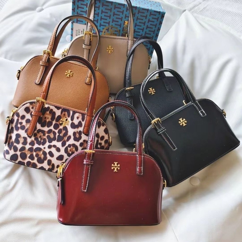 TB Shell Bag Tory burch High-End Fashion Handbag Cowhide All-Match ...