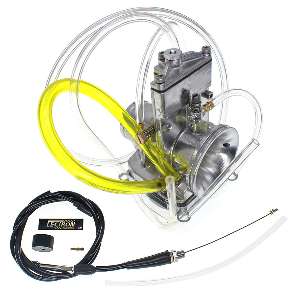 Lectron High Velocity Adjustable Power Jet Carburetor with Cable for ...