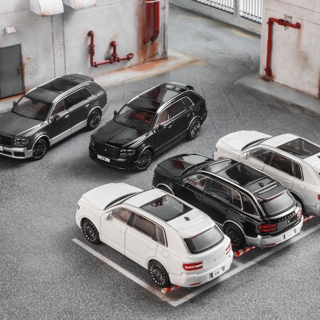 GCD 1/64 Toyota Century Gen.3 G70 SUV Diecast car Car Model Simulation ...