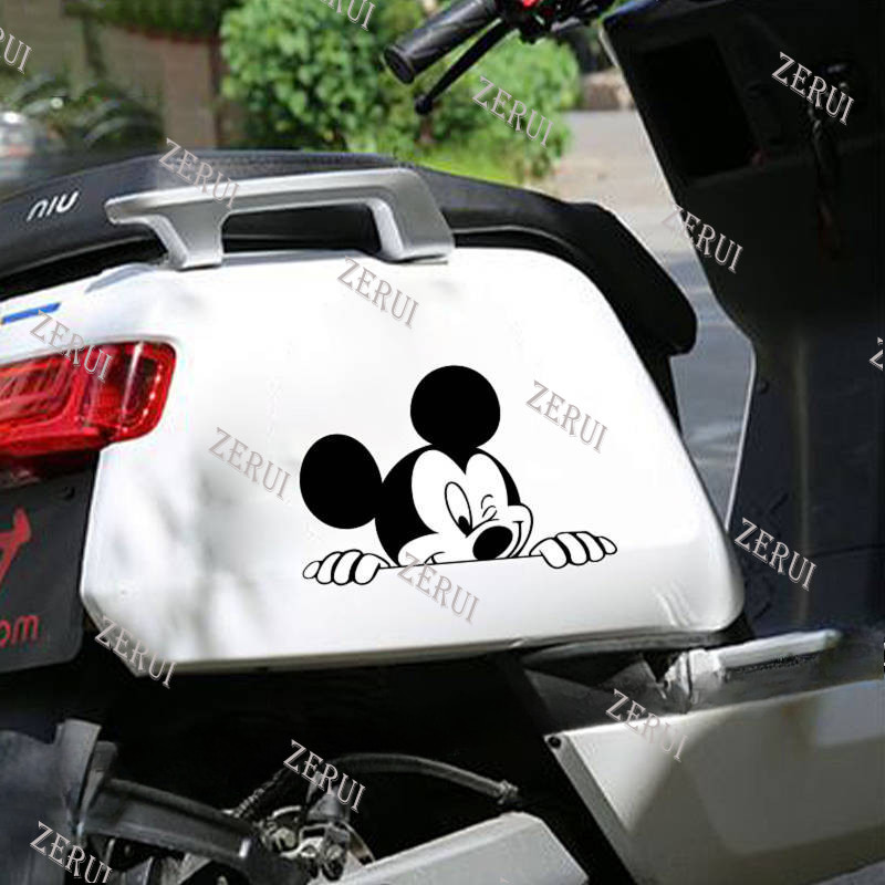 ZR For Mickey Waterproof Car Sticker Car Door Electric Bumper Scratch ...