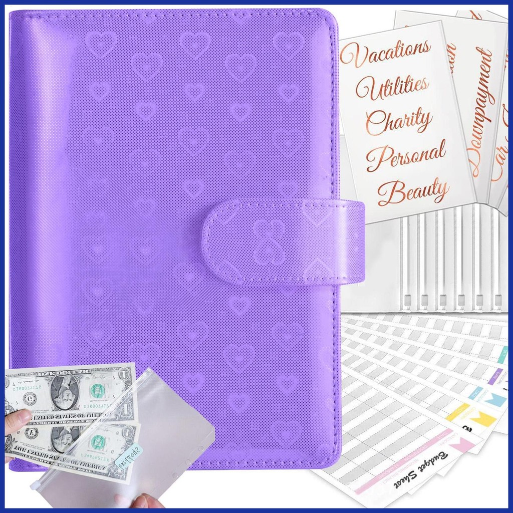 Challenge Binder Cash Stuffing Binder Money Saver Money Saving Book ...
