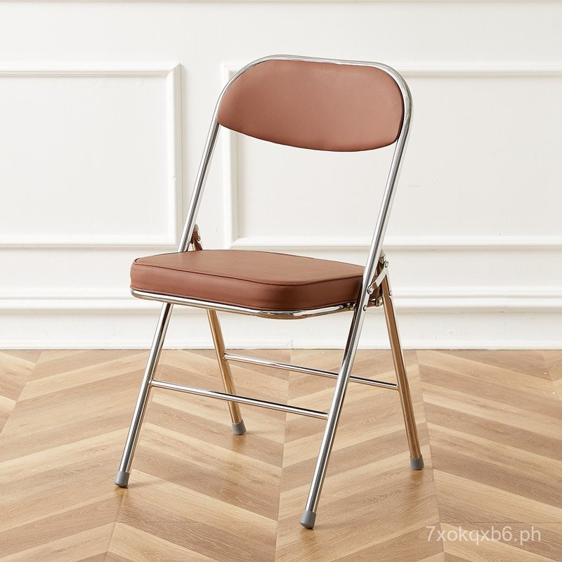 Folding Chair Home Armchair Simple Office Chair Training Computer Chair ...