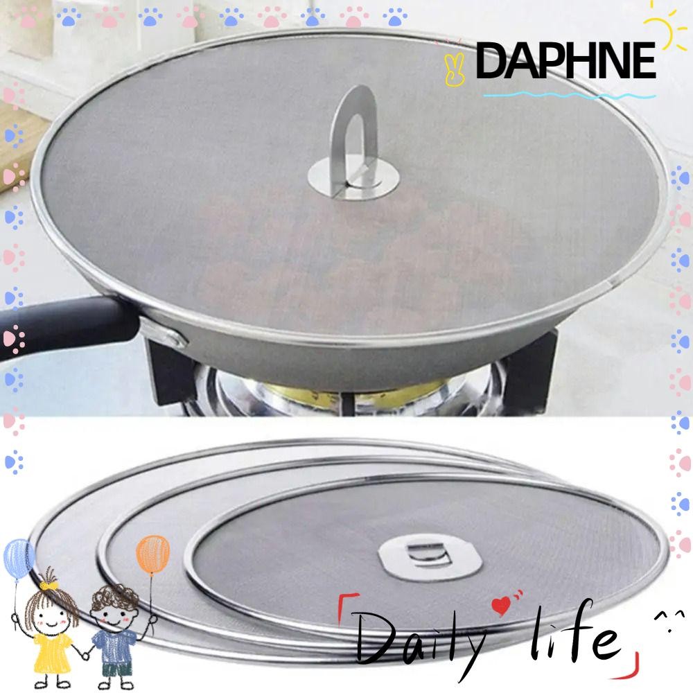 DAPHNE Oil Proof Lid, Stainless Steel Drain Cover Splatter Screen ...