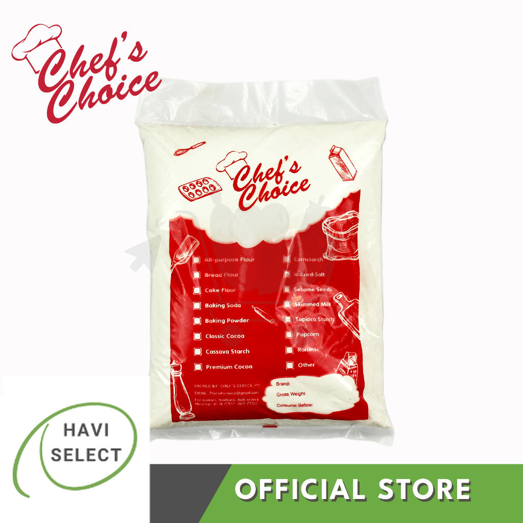 HAVI SELECT BAKING POWDER DOUBLE ACTING CHEF'S CHOICE REPACK 50g 250g ...