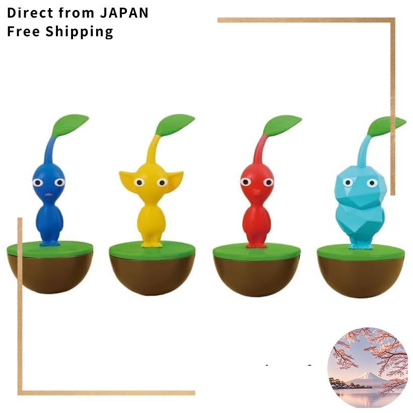 Pikmin Wobbling Figure Set of 4 - Official Merchandise【Collectible Toys ...