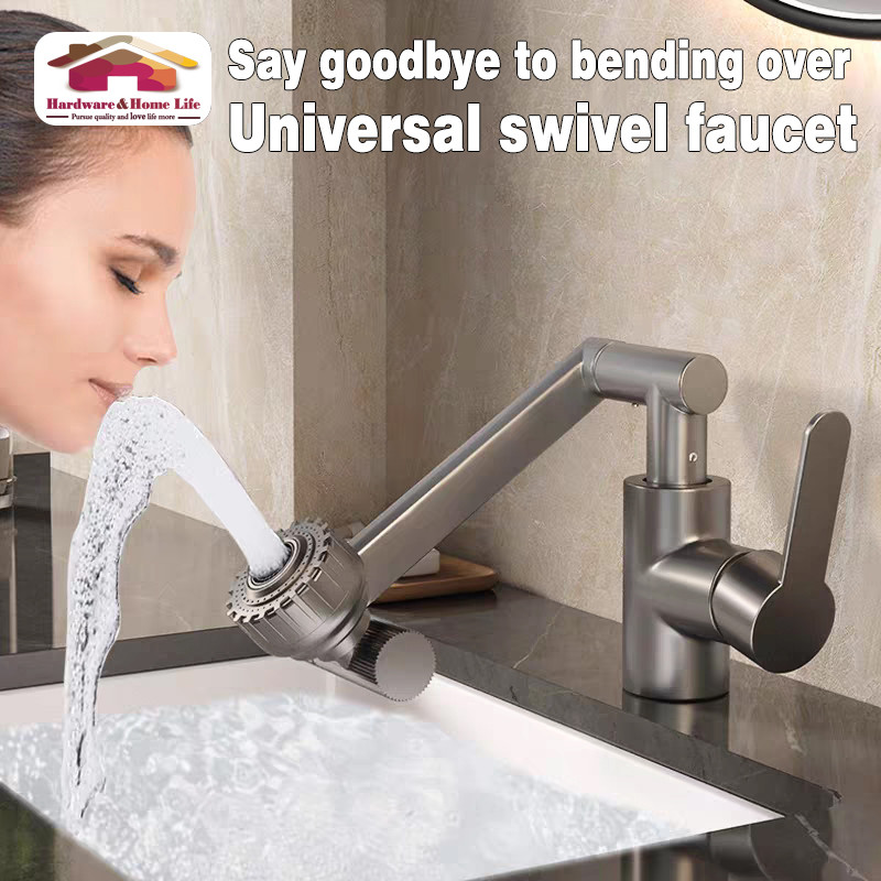 Washbasin Universal Adjustable Faucet Robotic Arm Faucet Universal ...