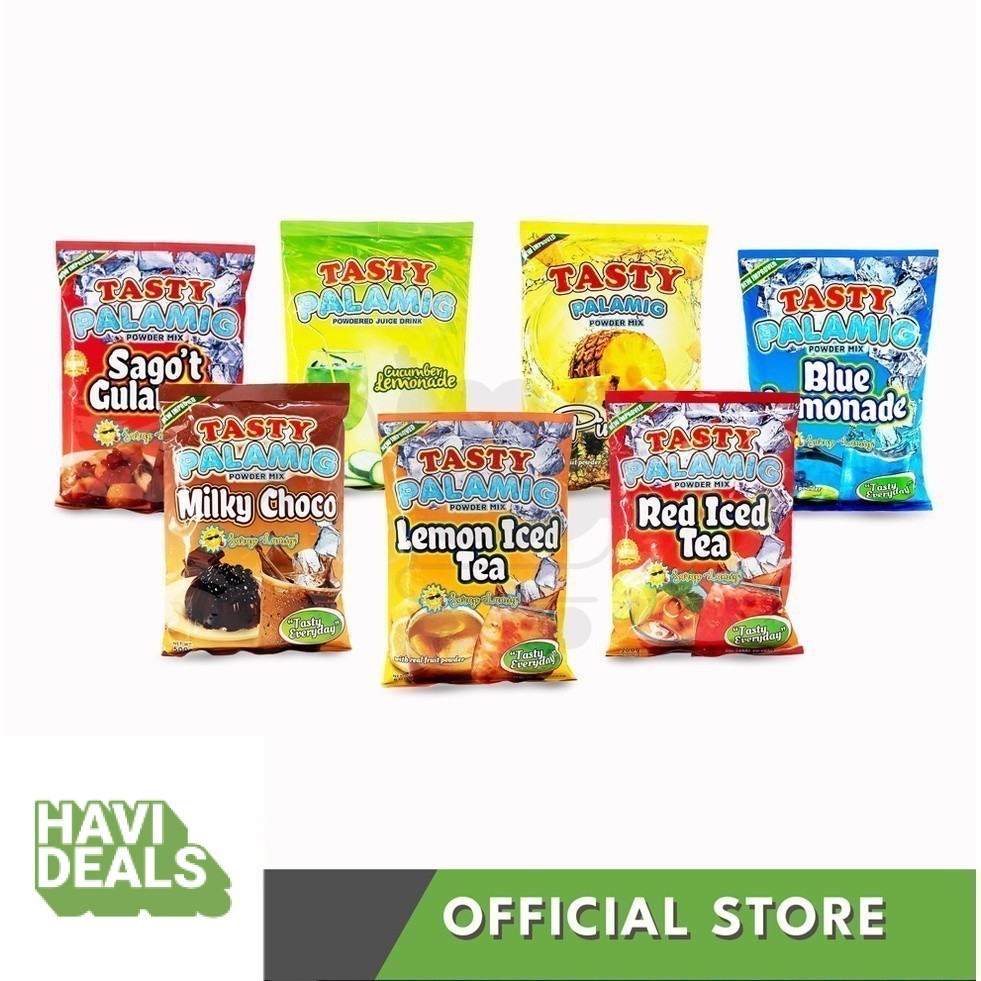 HAVI DEALS Tasty Palamig 500g Juice Powdered Drink Sago Gulaman Iced ...