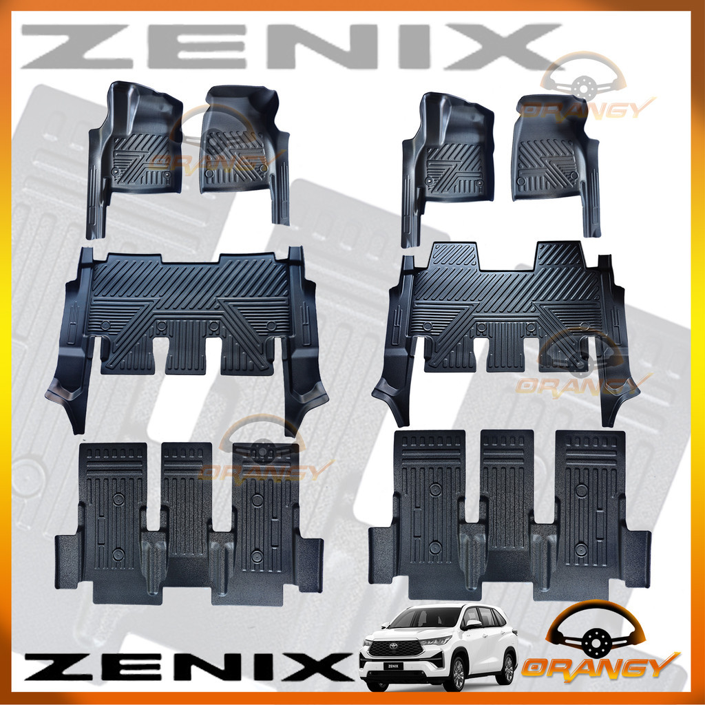 Toyota Innova Zenix 2023 to 2025 OEM Deep Dish Matting 9D WITH ...