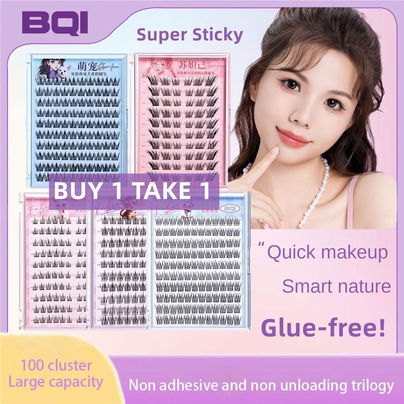 [BUY 1 TAKE 1] BQI False Eyelashes Super Sticky False Eyelashes Glue ...