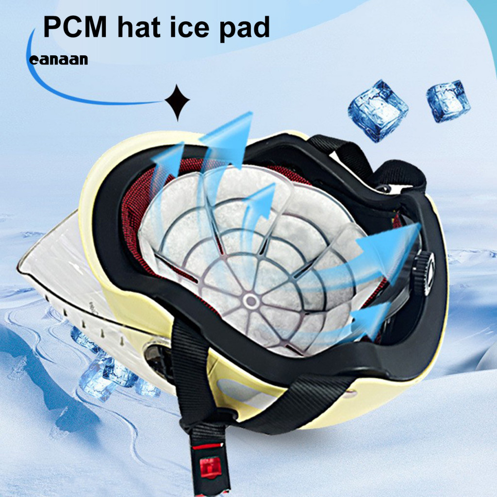 canaan| Migraine Relief Hat Liner Gel Helmet Liner Summer Cooling Gel ...