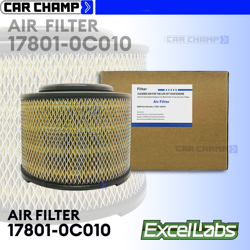 AIR FILTER For TOYOTA Innova 2004-2015, Fortuner 2005-2015, Hilux 2009 ...