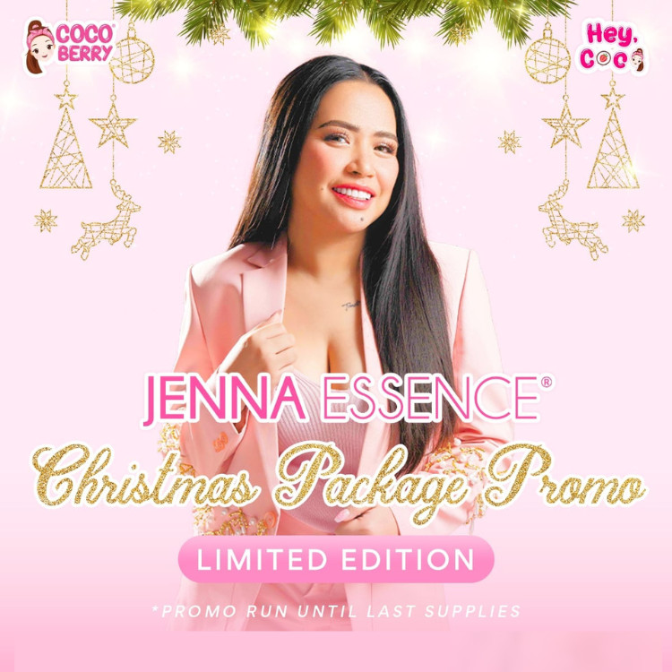 Jenna Essence Christmas Package Promo Whitening Set Beauty Packages With Freebies | Shopee ...