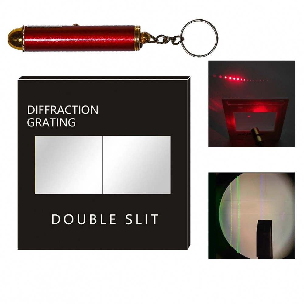 Scientific Teaching Tool Black Glass Diffraction Grating with 2mm ...