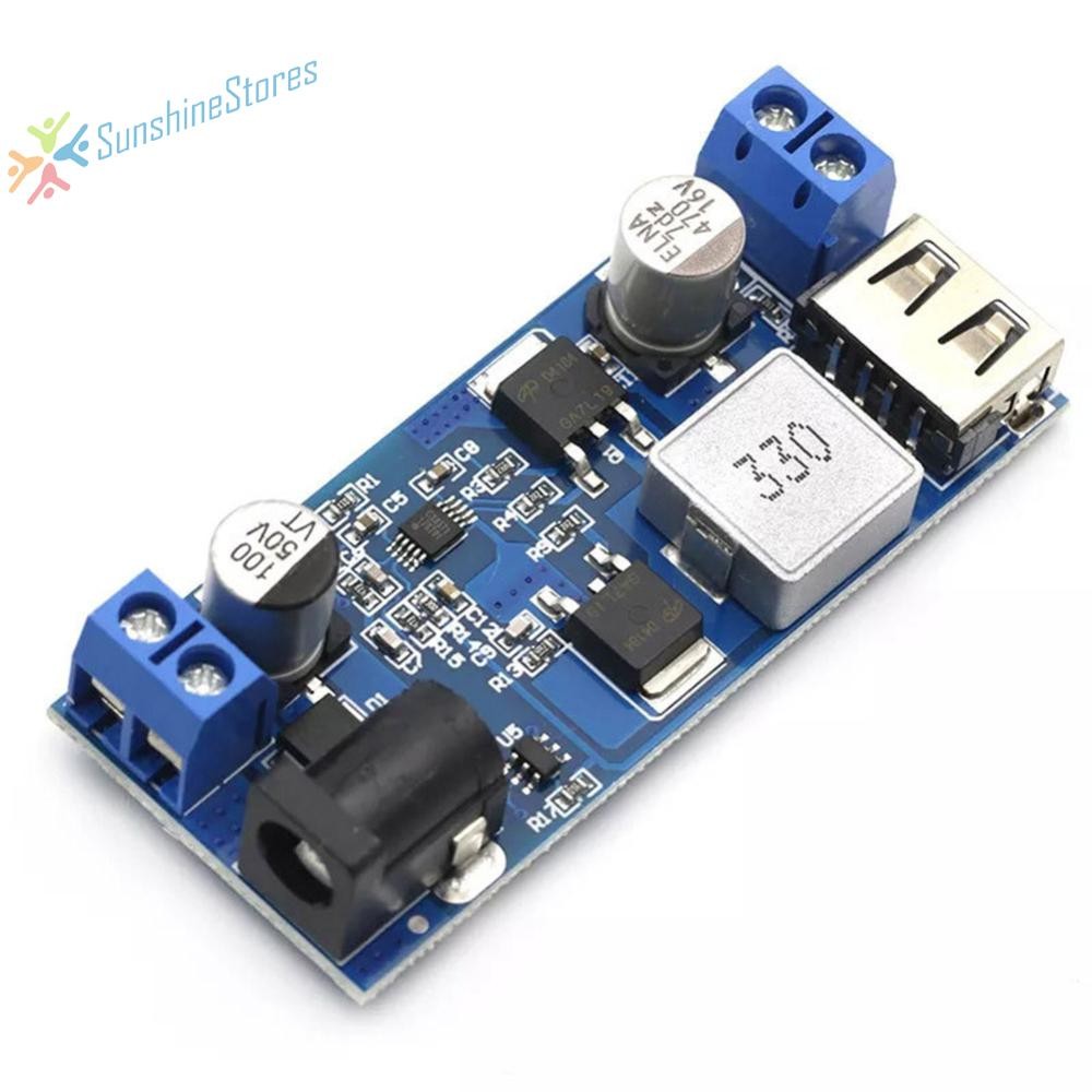 DC-DC 24V/12V To 5V 5A Step Down Power Supply Buck Converter Adjustable USB [SunshineStores.ph ...