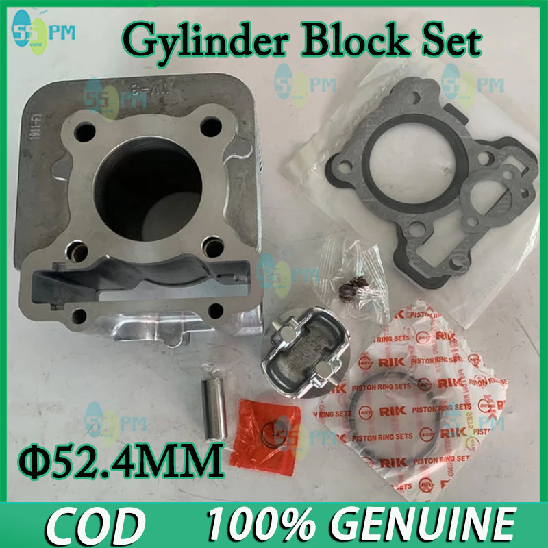 【COD】CNC Cylinder Block Set MIO I 125 / MIO I 125 M3 / MIO SOUL I 125 ...