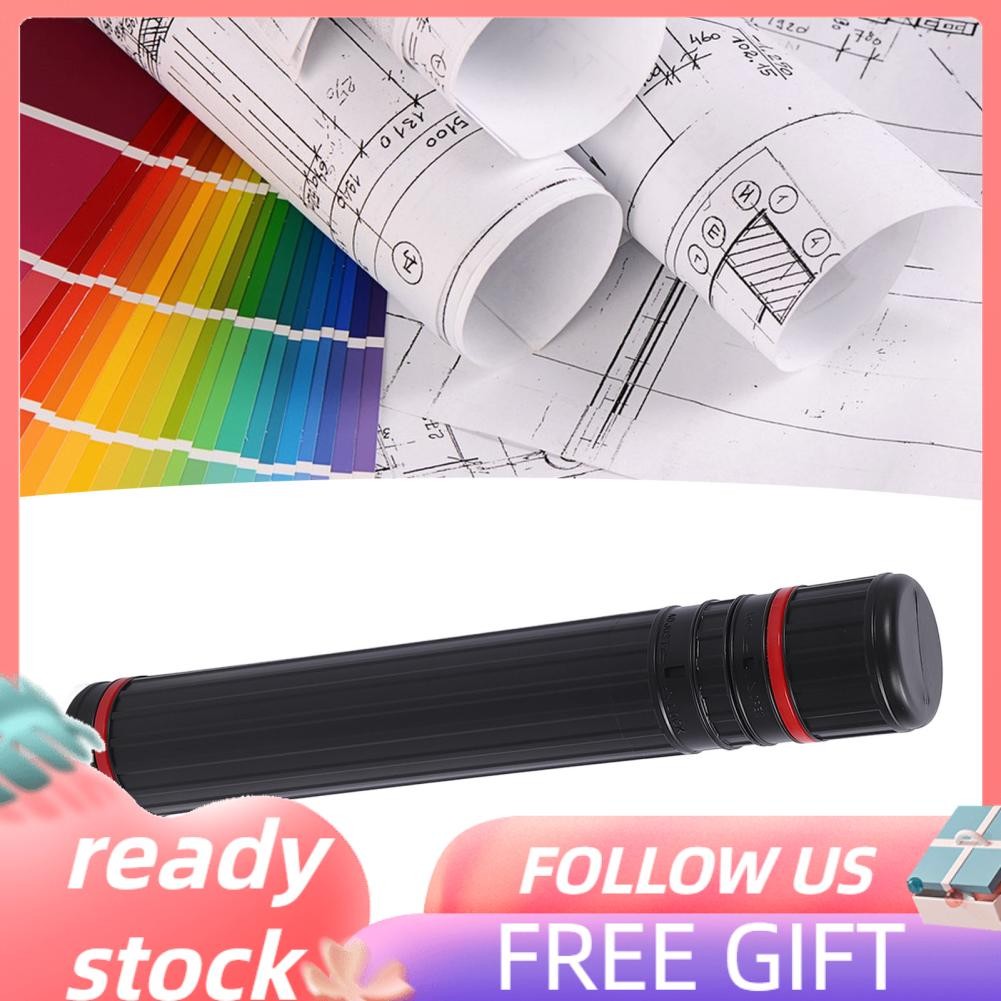 Hanhan1 Round Storage Tube Extendable Poster PVC Material Stretch ...