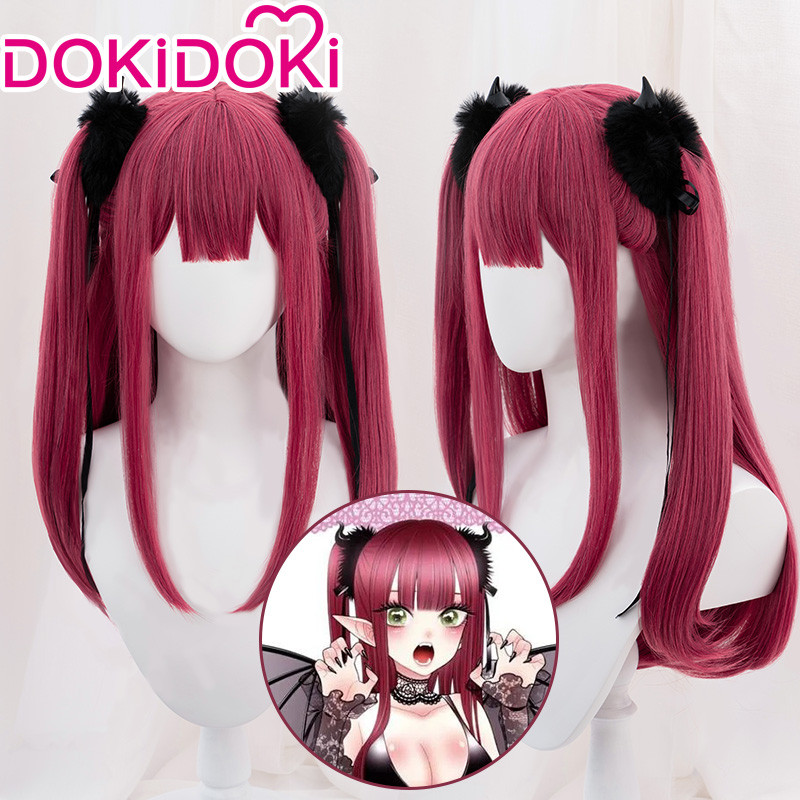 DOKIDOKI My Dress-Up Darling Rizu Kyun Marin Kitagawa Cosplay Wig 60cm ...