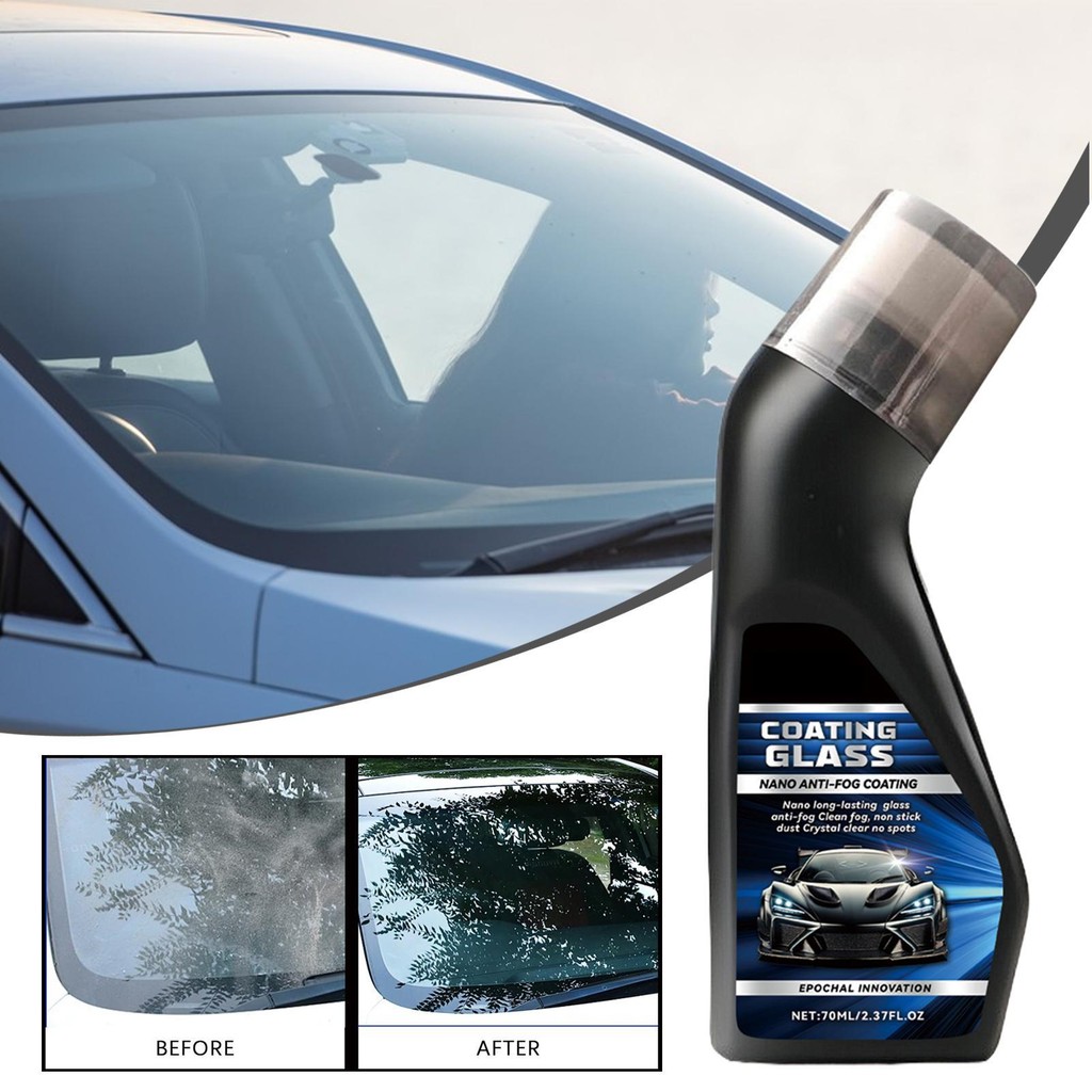 Anti-Fog Agent for Car Glass 70ml Hydrophobic Glass Coating Agent ...