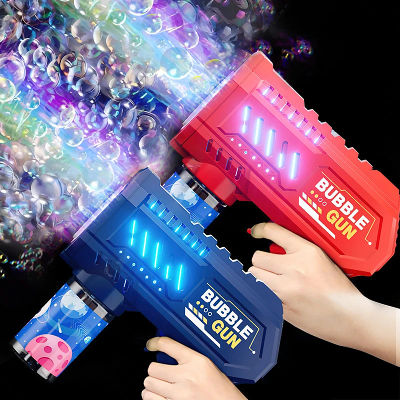 10 Hole Space Bubble Machine Handheld Fully Automatic Bubble Toy ...