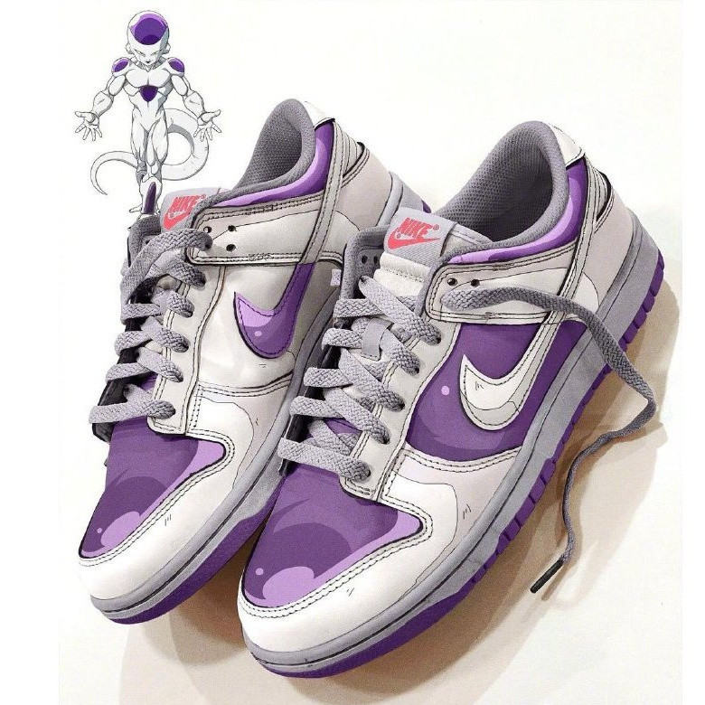 NK dunk low x Dragon Ball, all the protagonists have different color ...
