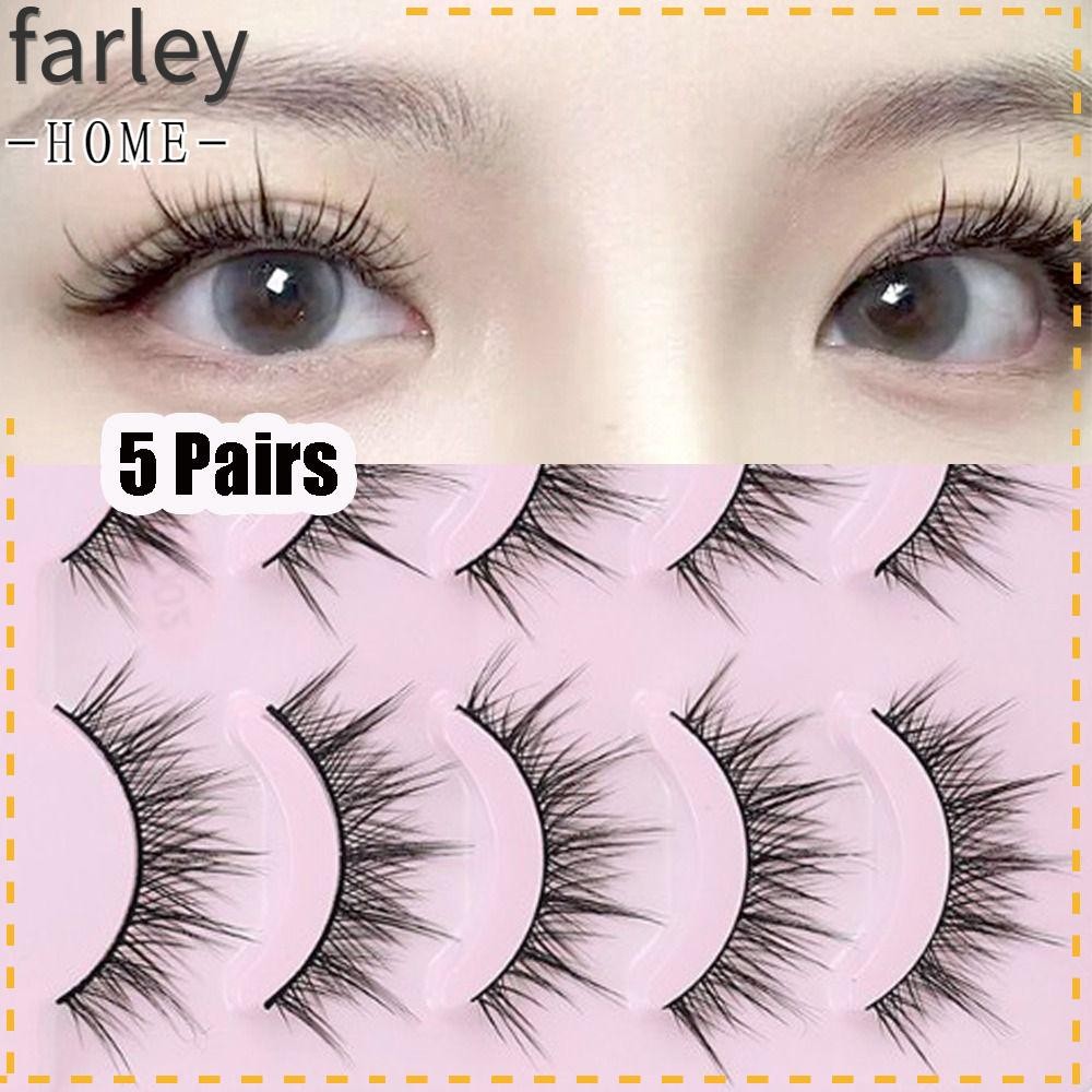 FARLEY False Eyelashes, Little Devil Little Devil Lashes, Handmade Full ...