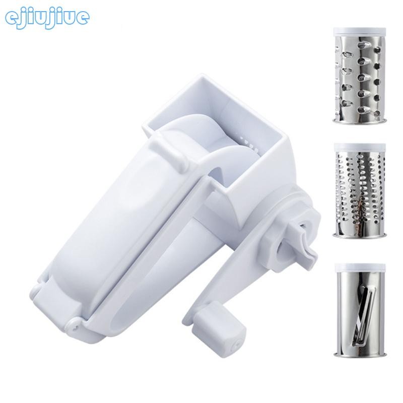 cc Efficient Rotary Cheese Grater with Handle Manual Handheld Carrot ...