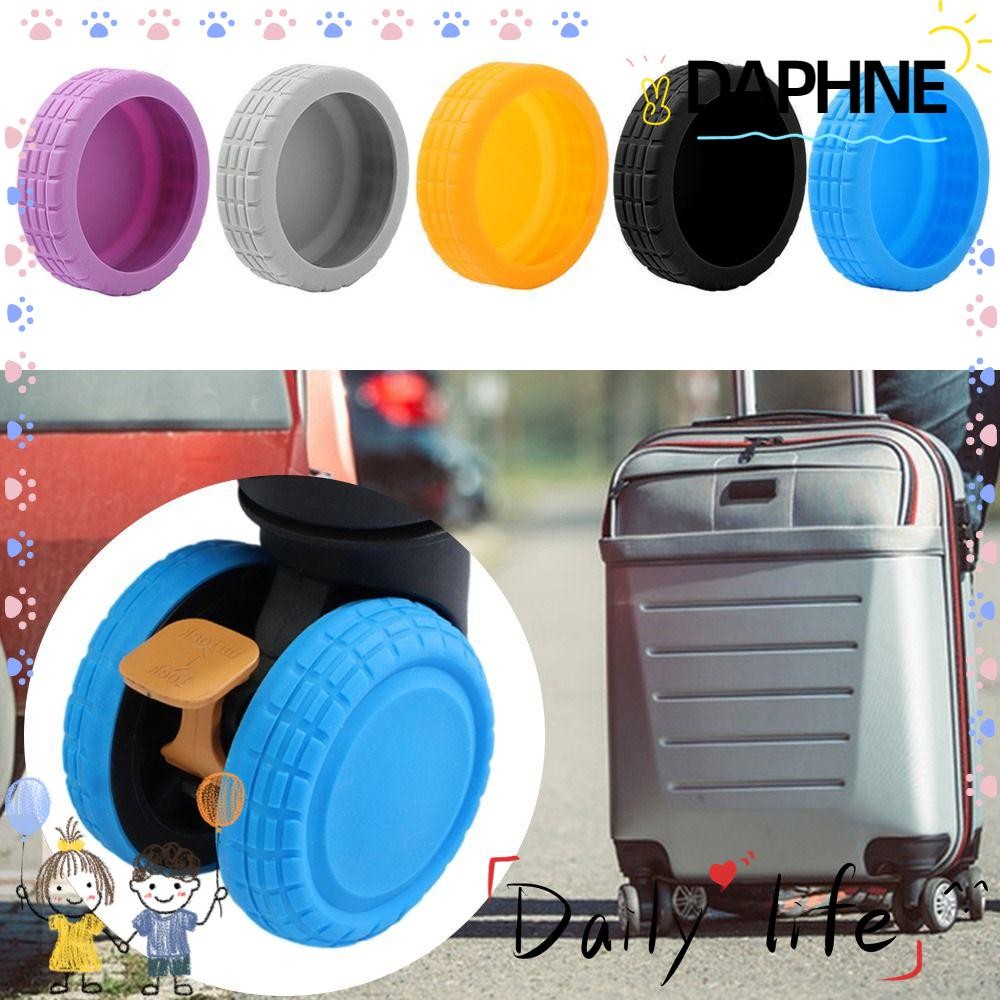 DAPHNE Luggage Wheels Protector, Noise Wheels Guard Cover Reduce Wheel ...
