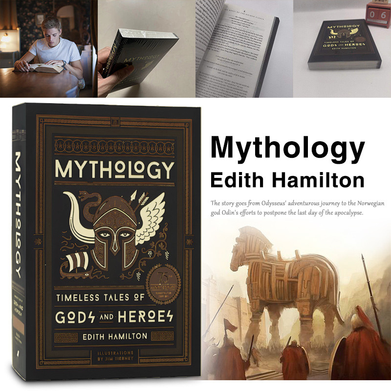 Mythology Timeless Tales of Gods Heroes by Edith Hamilton Hardcover ...