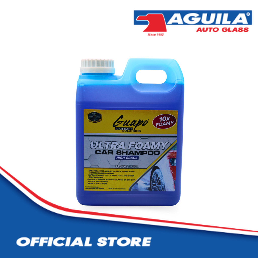 Guapo Ultra Foamy Car Shampoo (1Liter) | Shopee Philippines