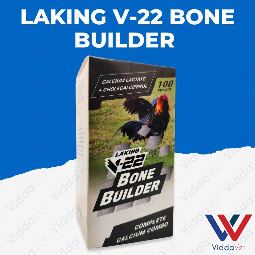 Laking-V22 Bone Strength Supplement 100 Tablets for Stags | Shopee Philippines