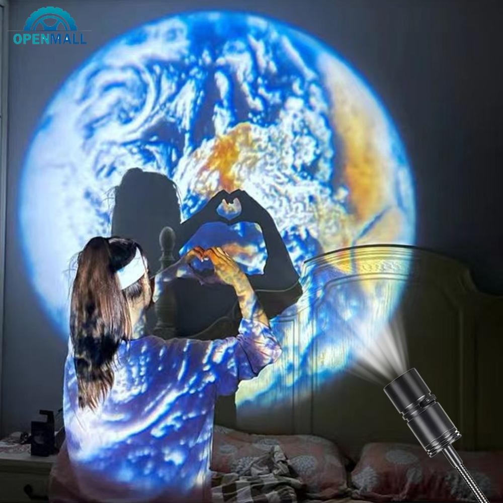 OPENMALL USB Moon Globe Star Light Projector Led Galaxy Lamp Night ...