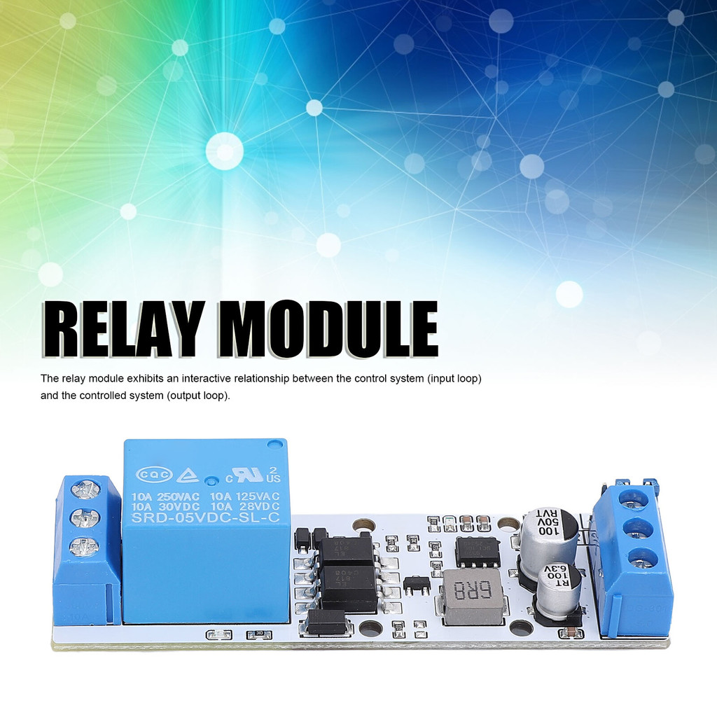 Fun~ Relay Module With Optocoupler Isolation Adjustable Overcurrent ...
