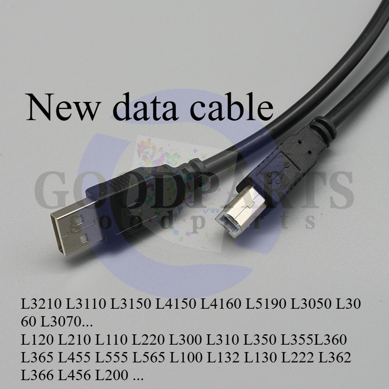 L5190 L3210 Epson Brand New data cable power cord u port 8 words for ...