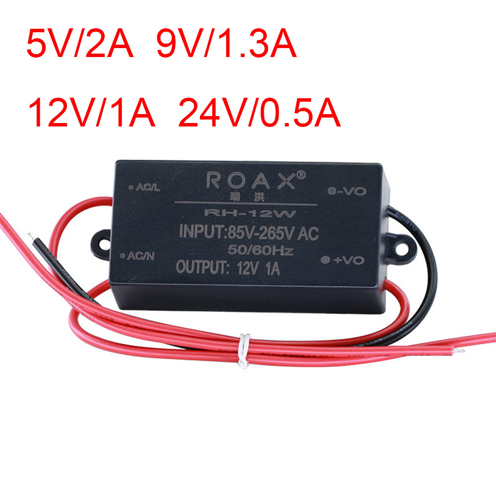 AC to DC Converter Buck Power Supply Module AC85-220V to DC 5V 9V 12V 24V Step-Down Power Supply ...