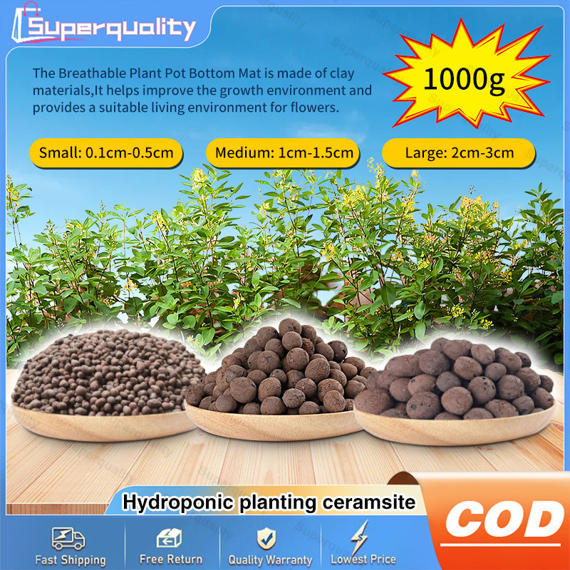 Hydroton Clay Pebbles or LECA balls for hydroponics, aquaponics, and ...