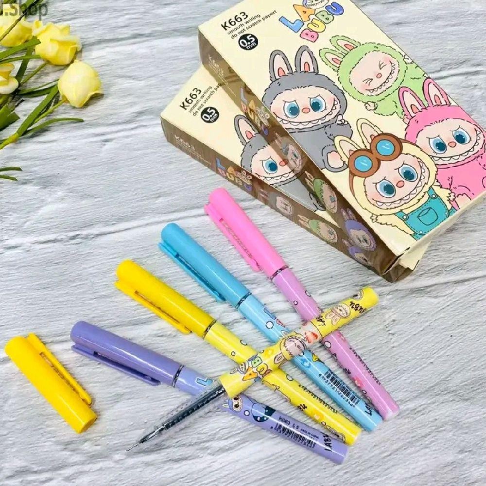 Labubu Gel Pen Sign Pen Set of 12, 0.5mm | Shopee Philippines