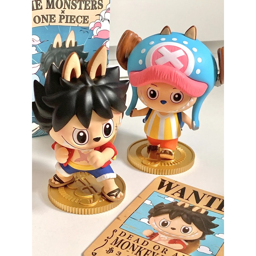 POP MART Labubu THE MONSTERS x One Piece Series Figure Labubu Blind Box ...