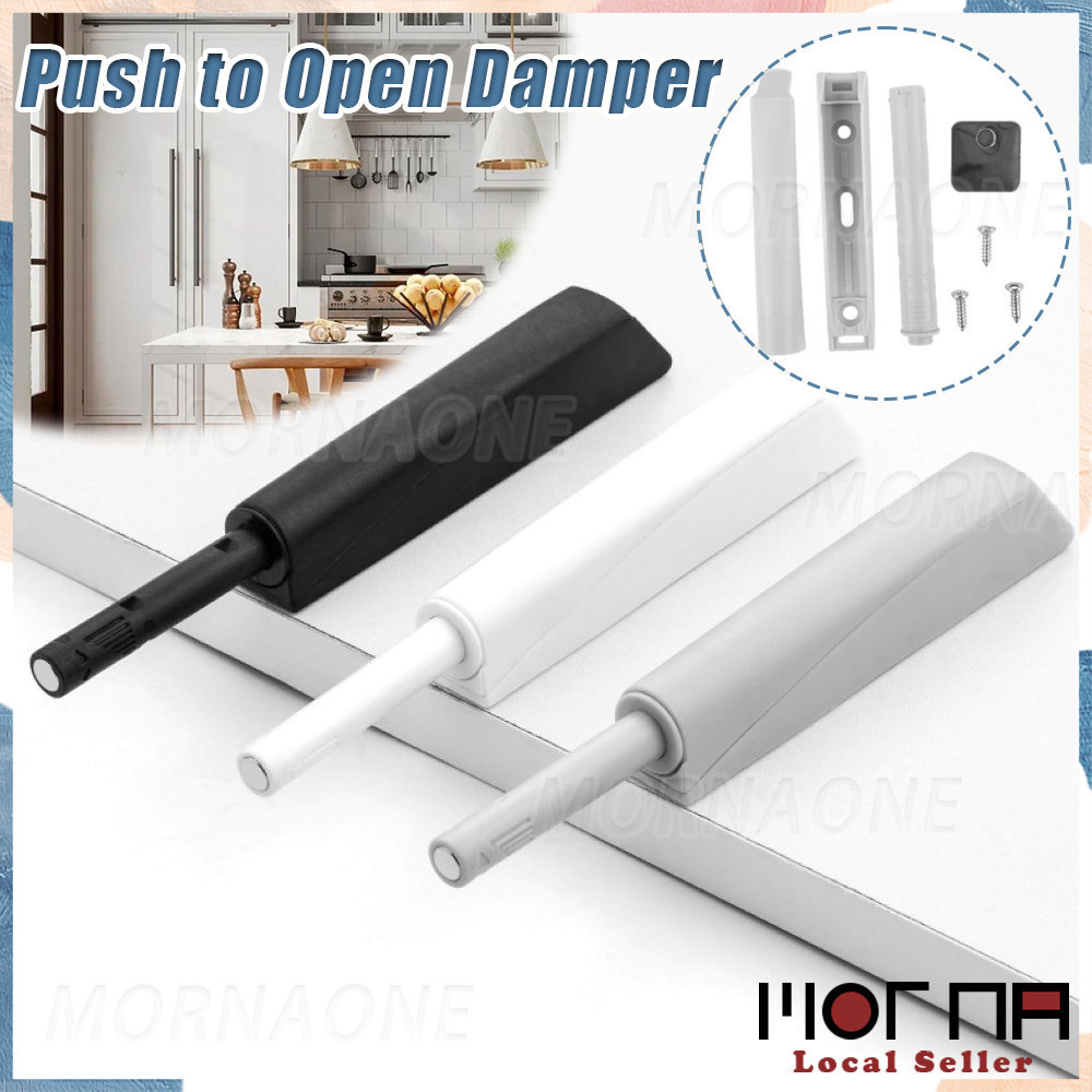 1 Piece Door Drawer Push To Open Latch Damper Buffer Catch Magnetic ...