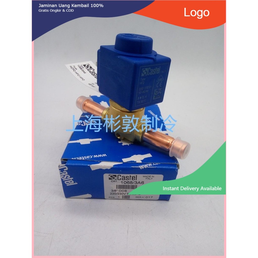 COD /Castel Refrigeration Cold Storage Solenoid Valve 1064/3 1064/4 ...
