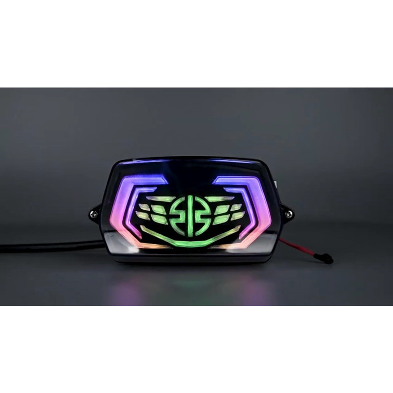 TURN STOP LIGHT NINJA R SS STOPLAM X-CASE RGB 32 MODE MULTI COLOR LED ...