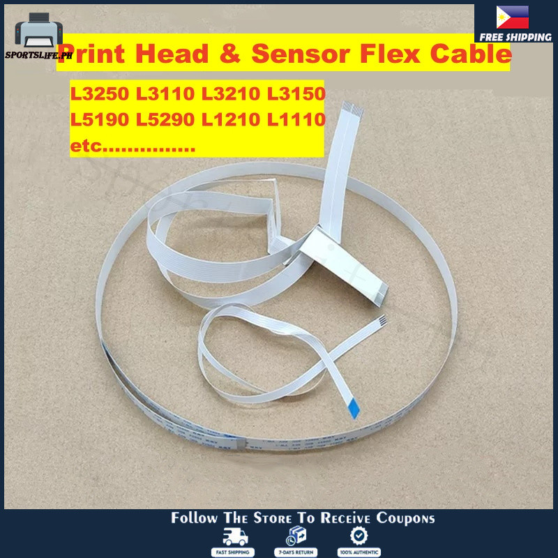L1110 L3110 L3210 L3150 L3250 L5190 BRAND NEW printhead and sensor flex ...