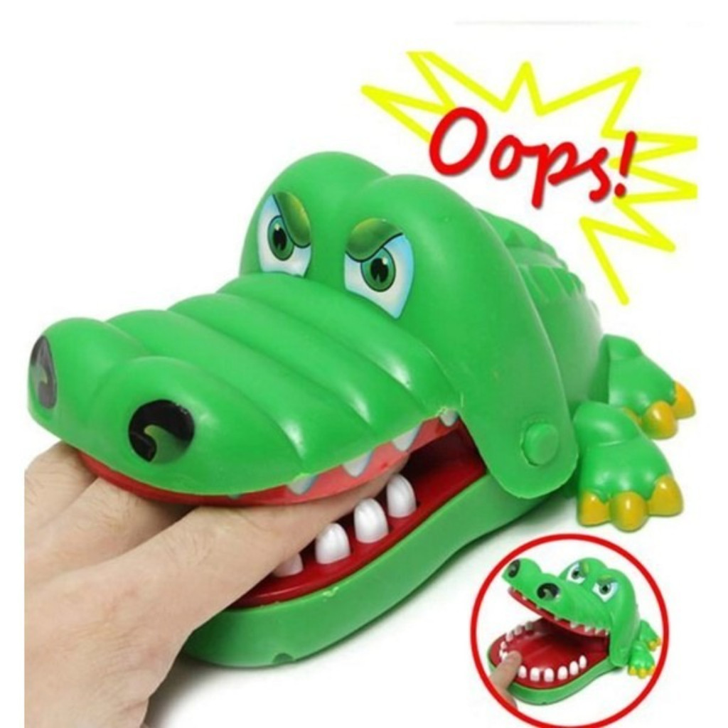 Largest TYPE of bad luck crocodile dental examination toy -dc1779 ...
